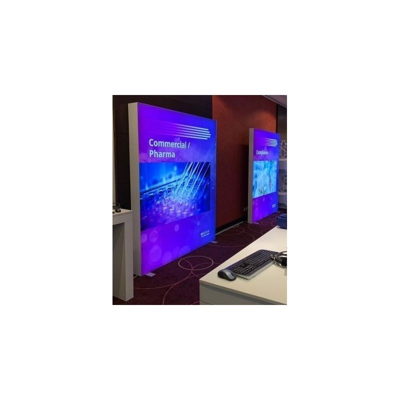 2,5 x 2m Light Box | LED Light Wall | Lightbox | Event Hire Berlin