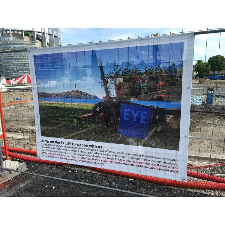 Banner Printing Berlin | Construction Fence Banners | Large Format