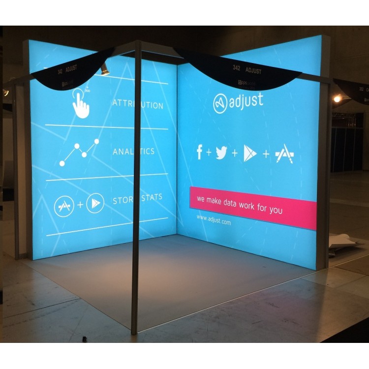 LED lightbox & illuminated displays in Berlin, Event Rentals