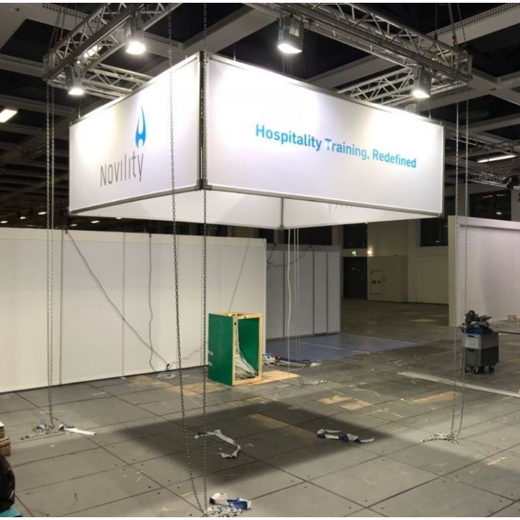 Event Hire Berlin | Hanging & Floating Banners, Large Format Printing